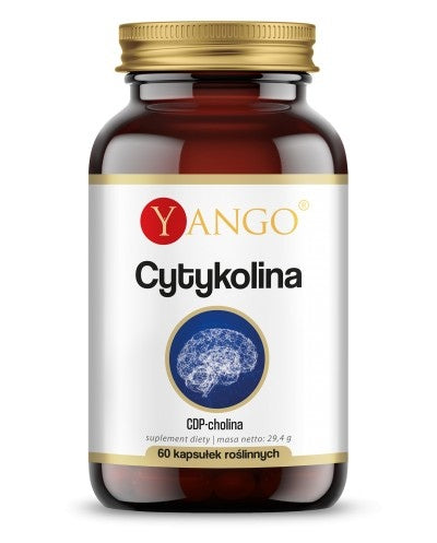 YANGO Cyticoline CDP-choline 250 mg (60 kapsulių). – Herbora