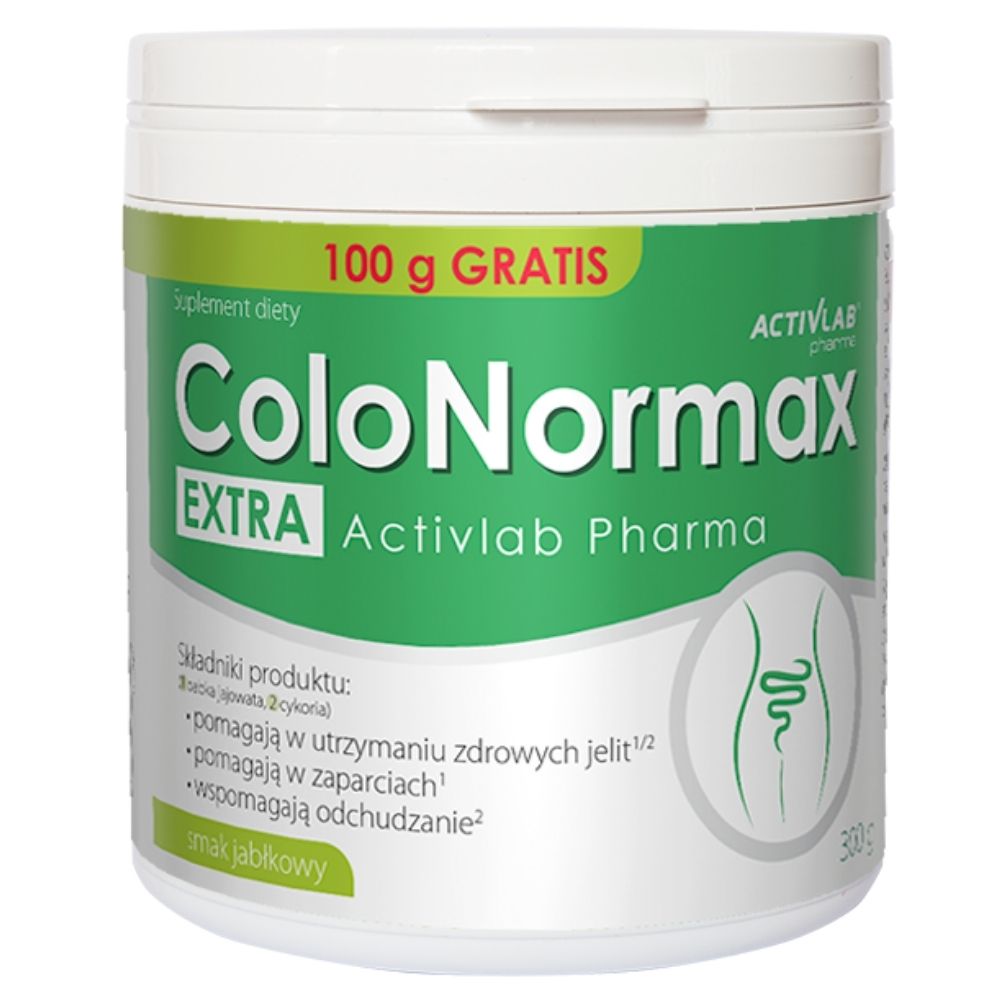 "Activlab Pharma ColoNormax Extra", obuolys - 300 g – Herbora