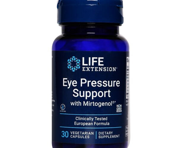 Life Extension Eye Pressure Support with Mirtogenol - 30 kapsulių – Herbora